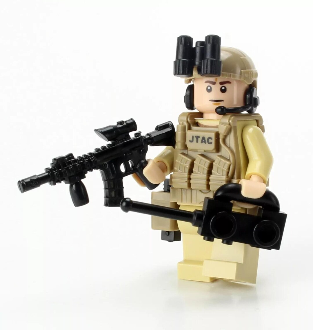 Battle Brick JTAC/CCT Air Force Special Forces Value Minifig Made W ...