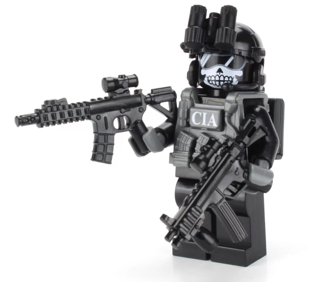 Battle Brick CIA SAD/SOG Paramilitary Commando Made With Real Lego ...