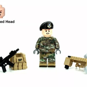 Battle Brick Air Force Security Forces Airman Minifigure Made With Real ...