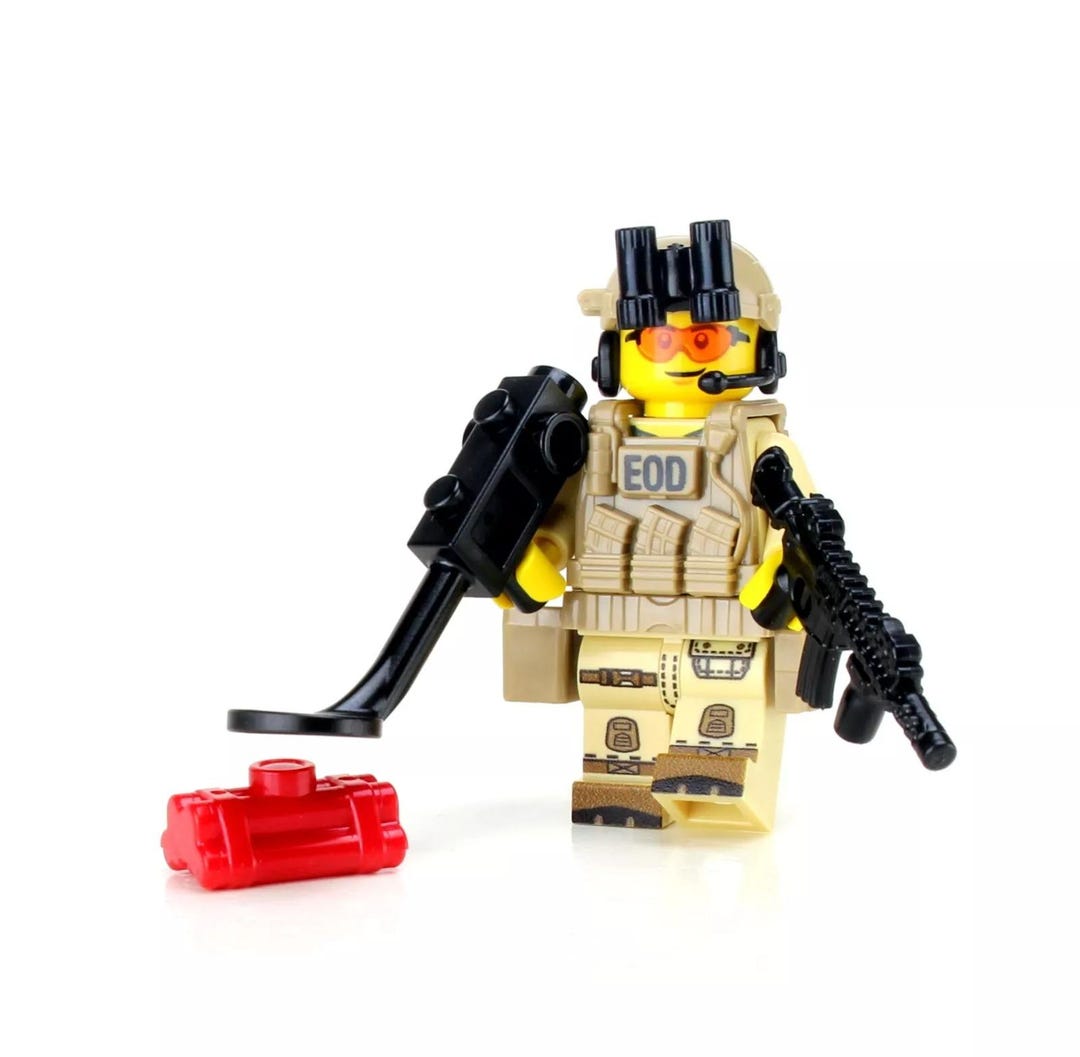 Battle Brick EOD Explosive Ordnance Disposal Specialist Made With Real ...