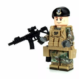 Battle Brick Air Force Security Forces Airman Minifigure Made With Real ...
