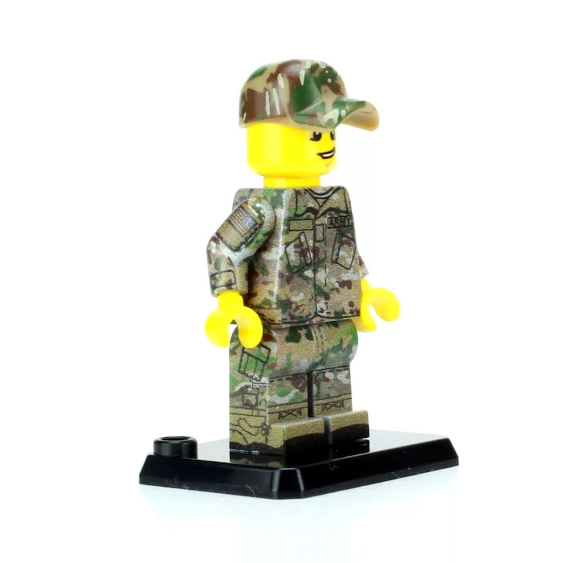 Battle Brick Custom Army Soldier Duty Uniform OCP Made With Real LEGO ...