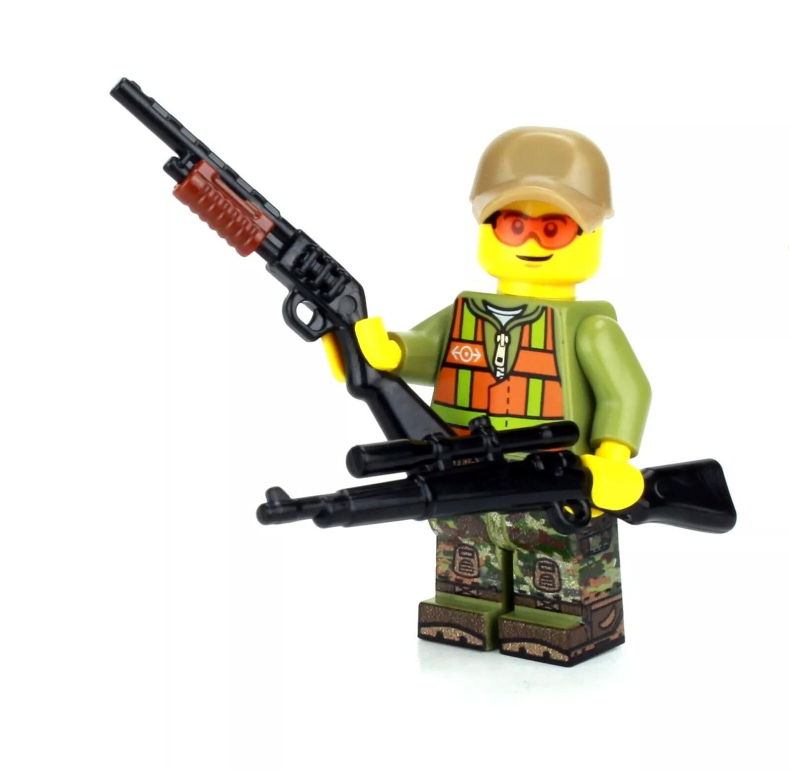 Battle Brick Deer Hunter Custom Minifigure Made With Real LEGO ...