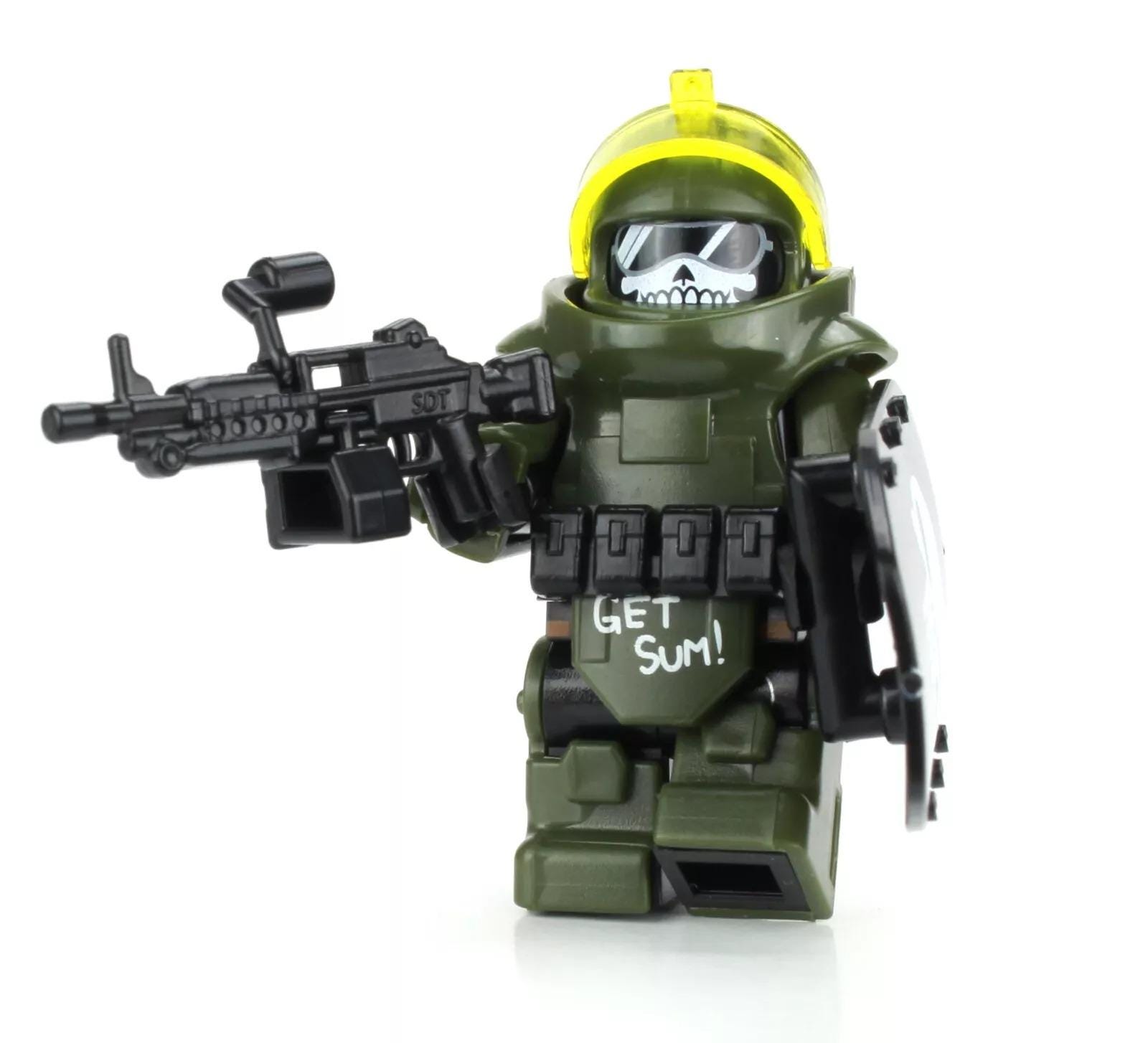 Battle Brick Juggernaut Army Assault Minifigure Made With Real LEGO ...