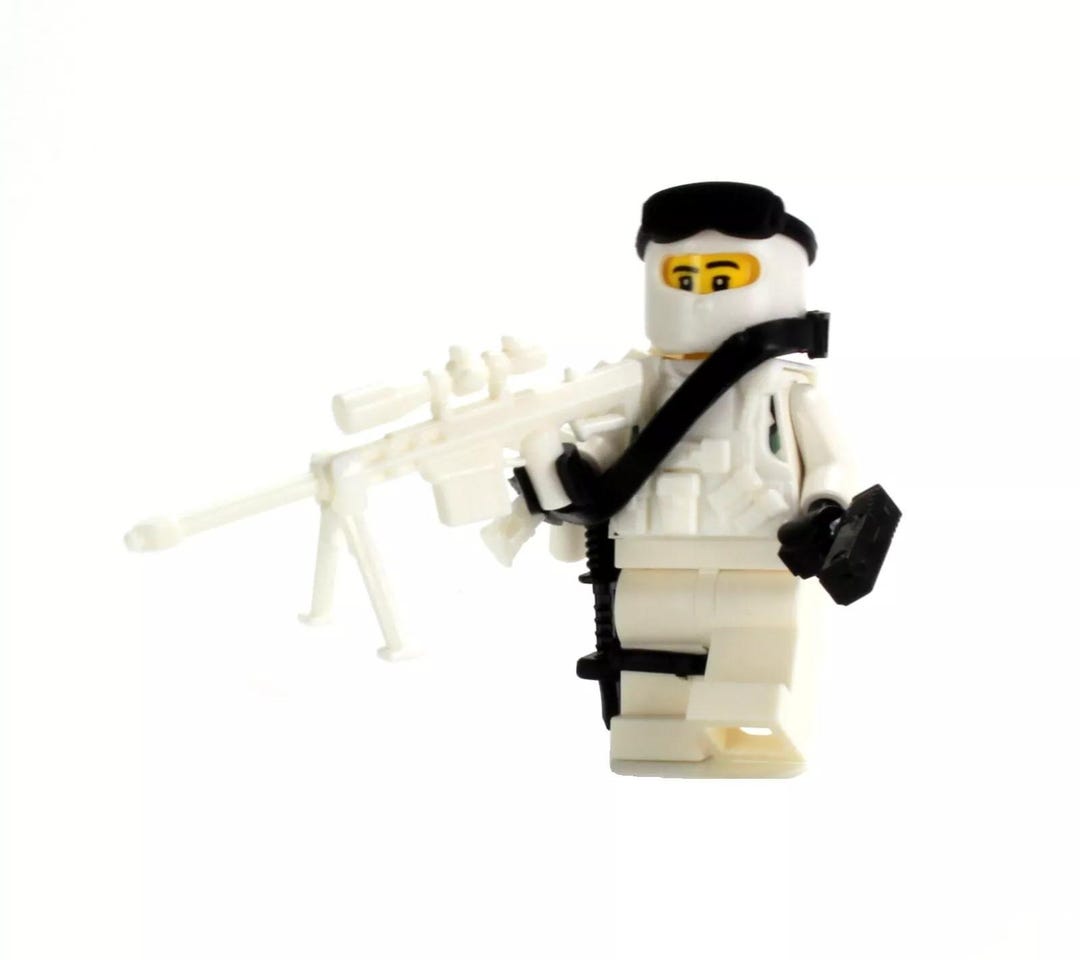 Battle Brick Winter Commando Custom Special Forces Soldier Made With Real LEGO® Minfigure - Etsy