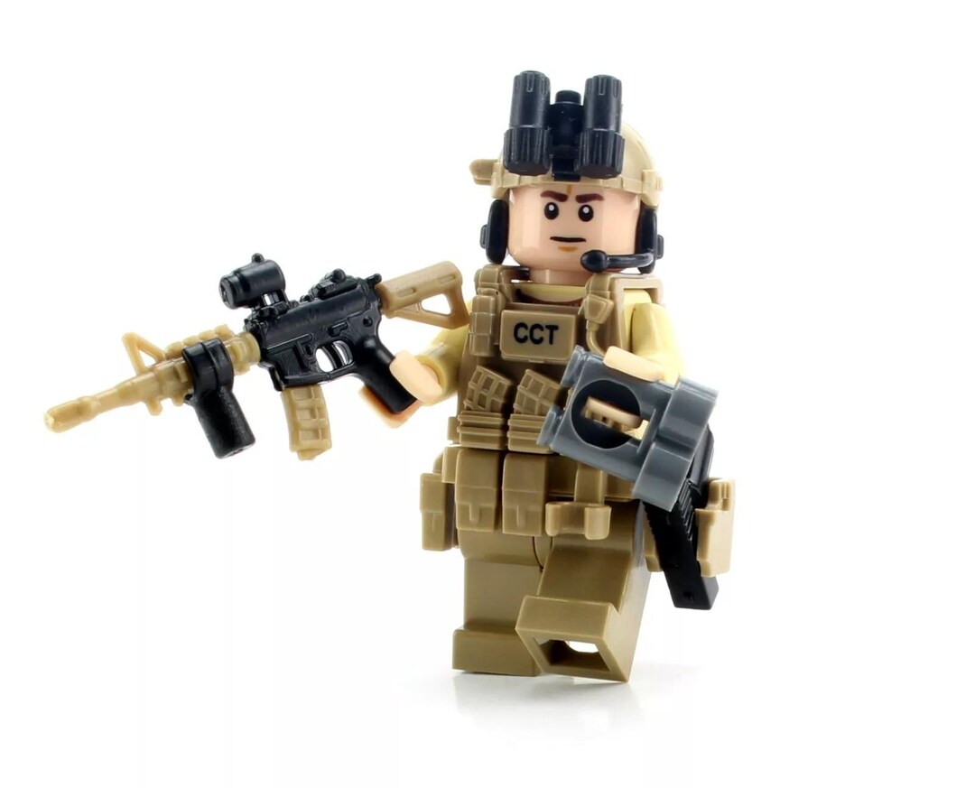 Battle Brick CCT Special Forces Value Minifig Made W/ Real LEGO ...