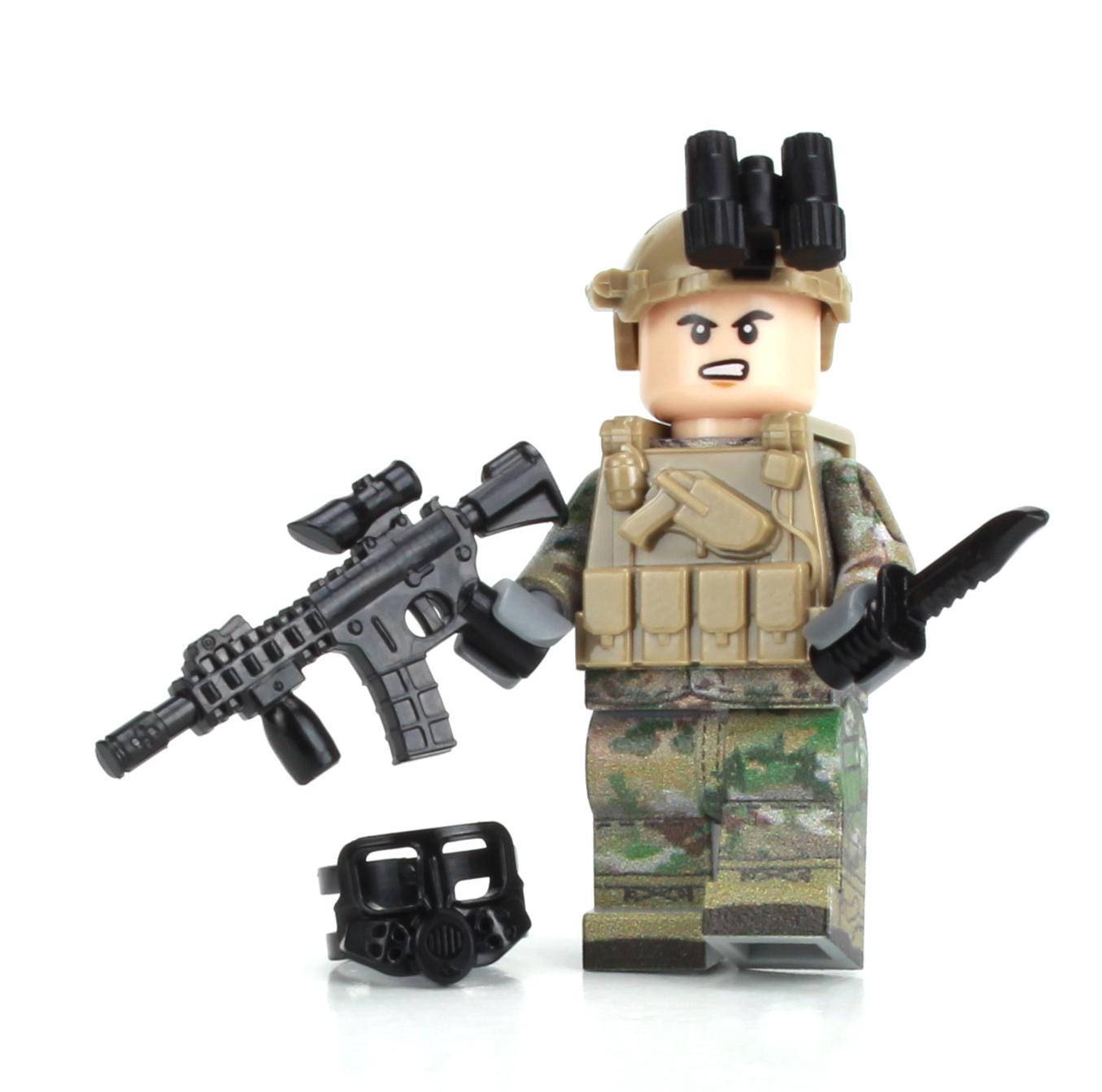 Battle Brick Army OCP Infantry Soldier Made With Real LEGO® Minifigure ...