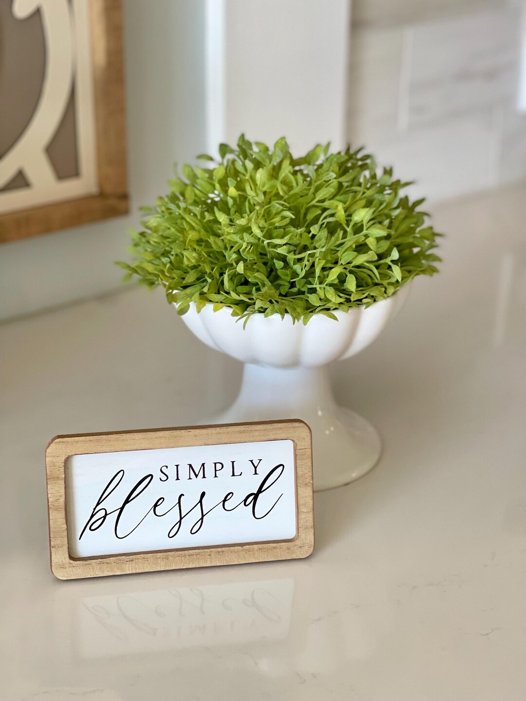 CLERANCE Farmhouse, French Country , Greenery 1/2 Sphere, Farmhouse ...