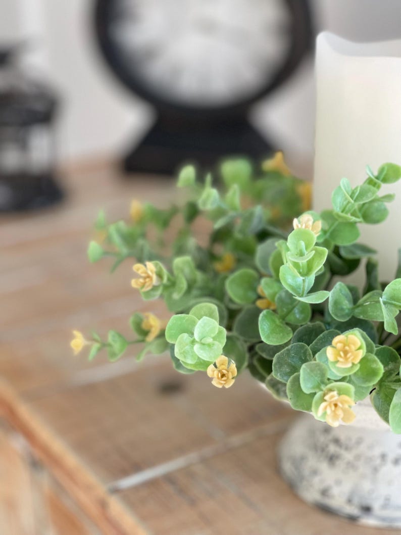 CLERANCE Farmhouse, French Country , Candle Ring, Farmhouse, Decoration ...