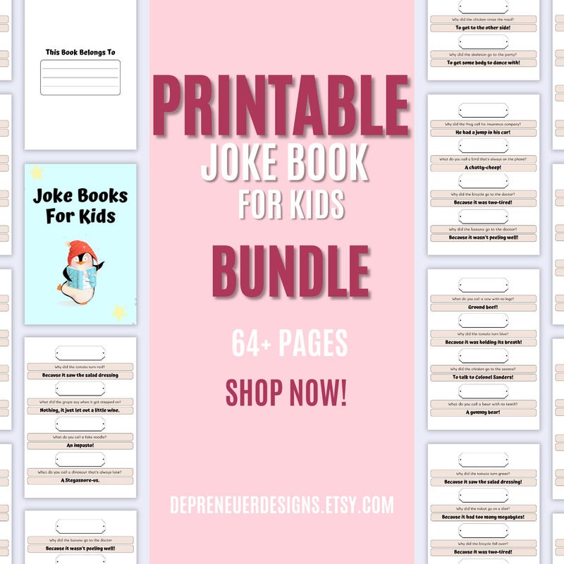 Joke Book - Etsy