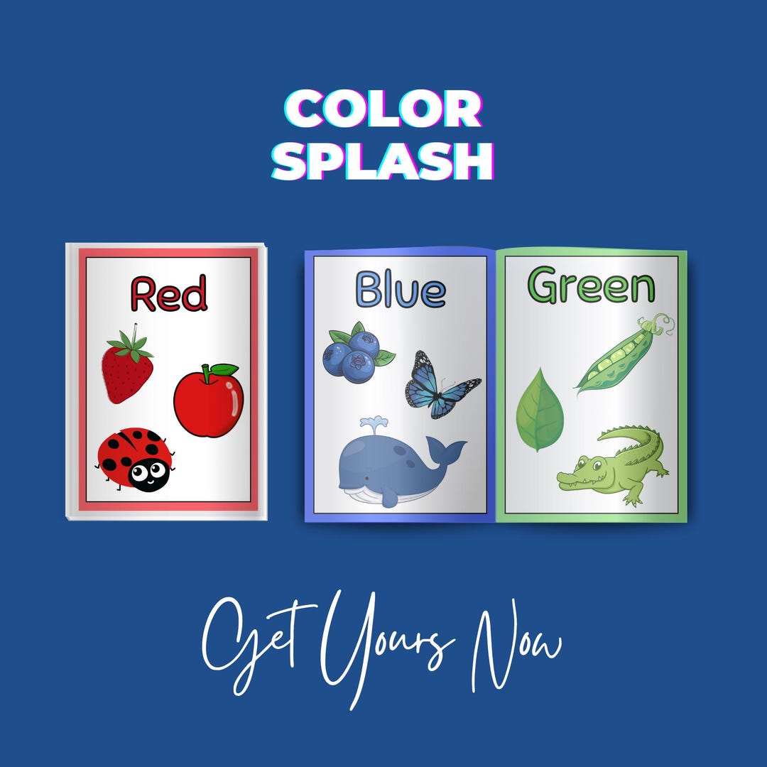 Real World Color Matching Activity: Printable Learning Game for Kids ...