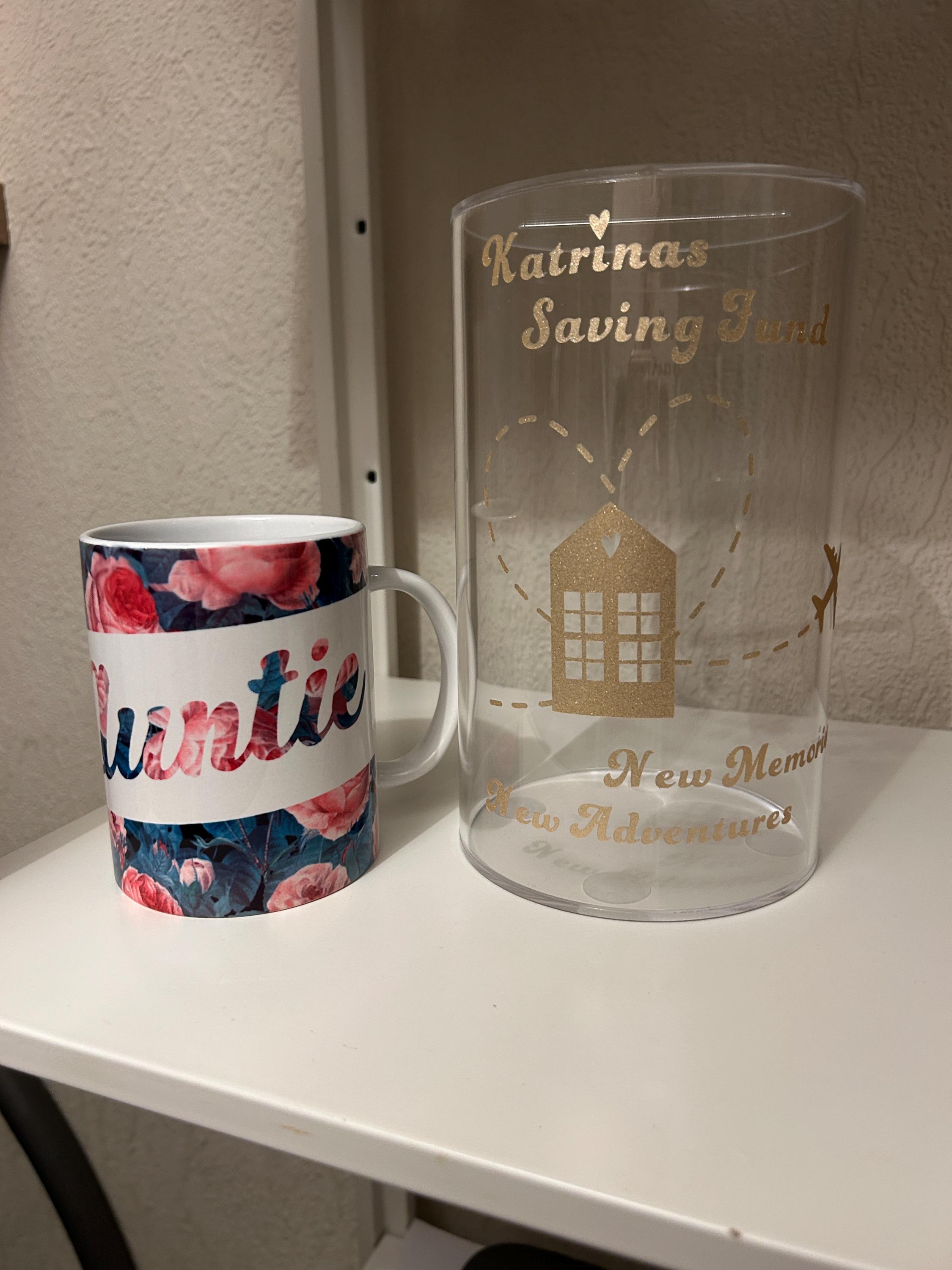 Perspex Savings Tub - Etsy UK