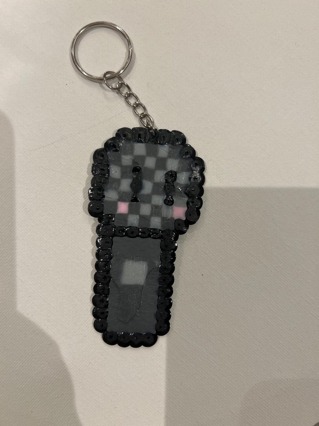 Microphone Inanimate Insanity Perler Bead Keychain Medium - Etsy