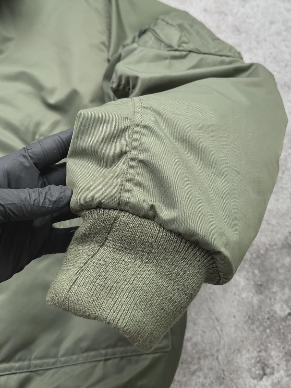 Vintage Military Bomber Jacket - Etsy