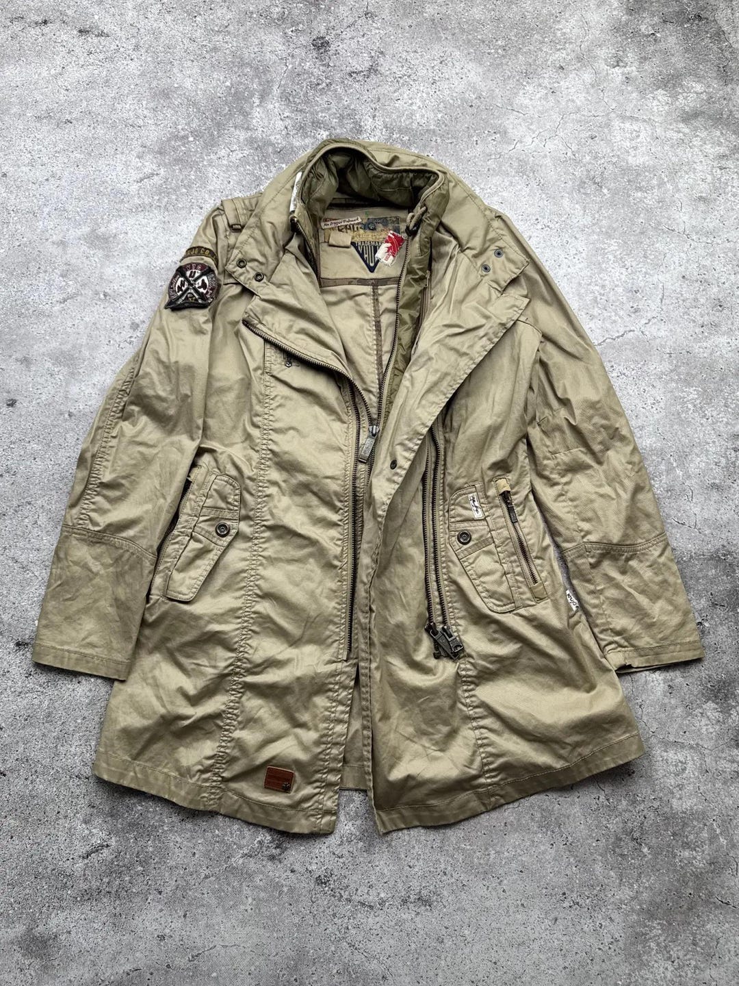 Vintage Military Type Jacket - Etsy