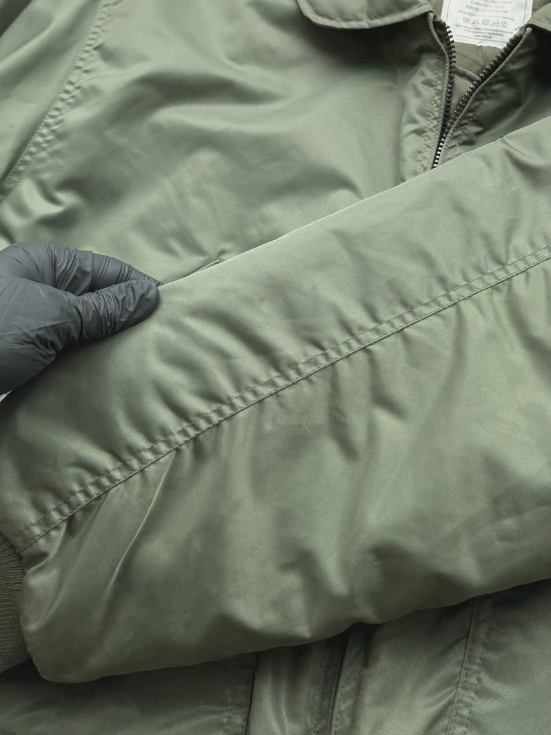 Vintage Military Bomber Jacket - Etsy
