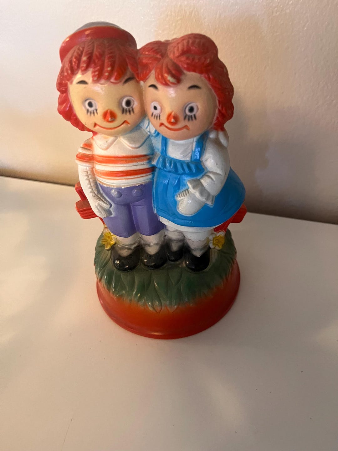 Raggedy Ann and Andy Figure - Etsy