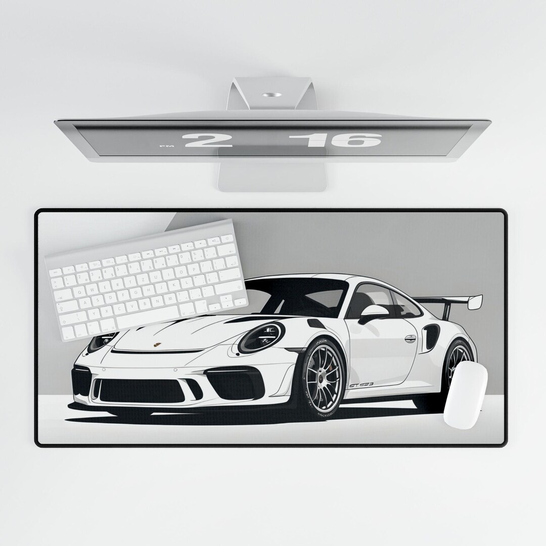 Porsche 992 GT3 Desk Mat: Sports Car Enthusiast Mousepad - Etsy