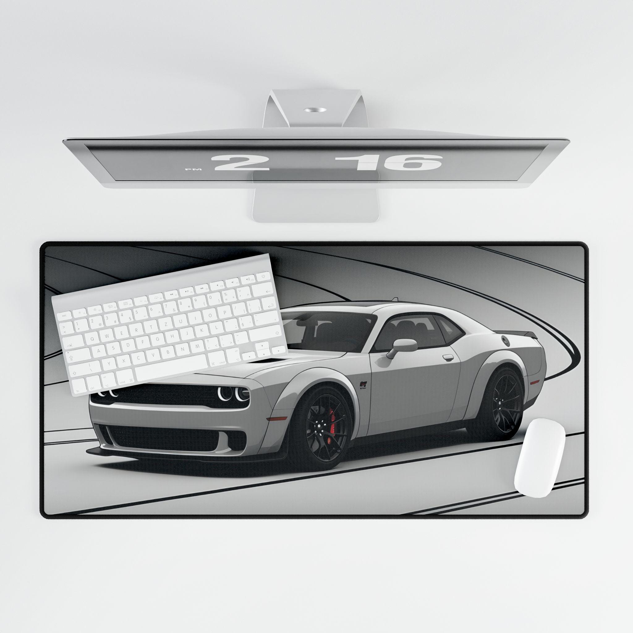 Dodge Challenger SRT Hellcat Mousepad: American Muscle Car Desk Mat - Etsy