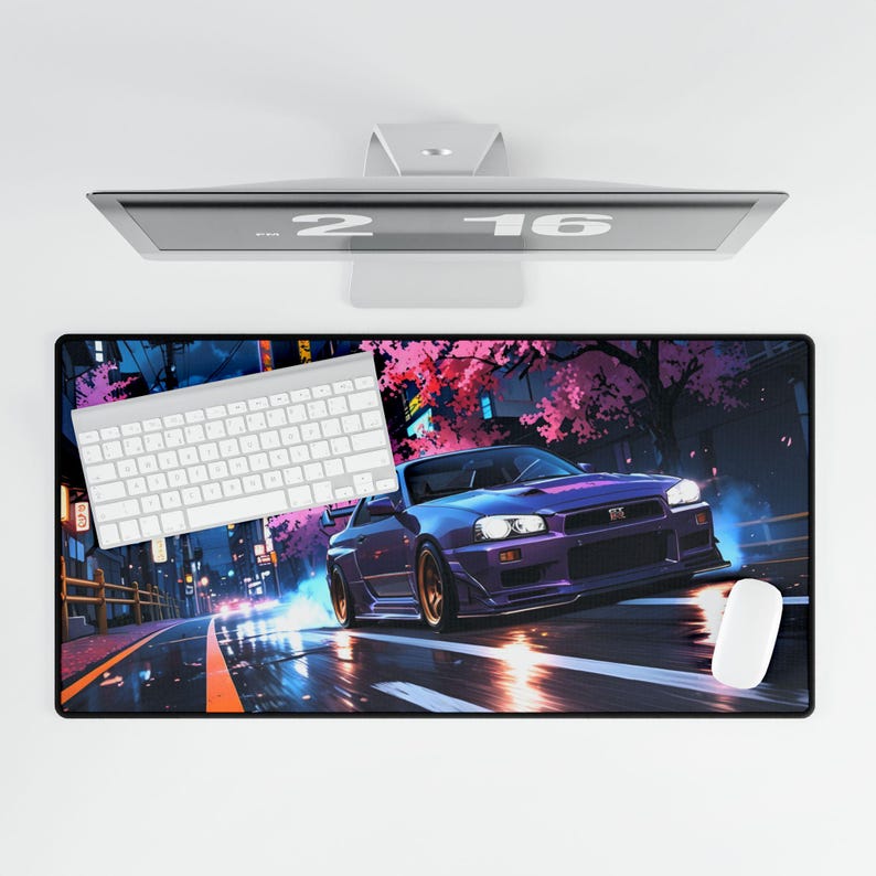 Nissan Skyline GTR Desk Mat: Anime JDM Car Enthusiast Mousepad - Etsy