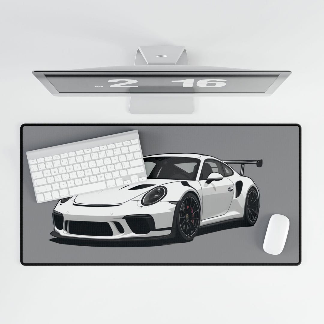 Porsche GT3 911 Desk Mat: Sports Car Enthusiast Mouse Pad - Etsy