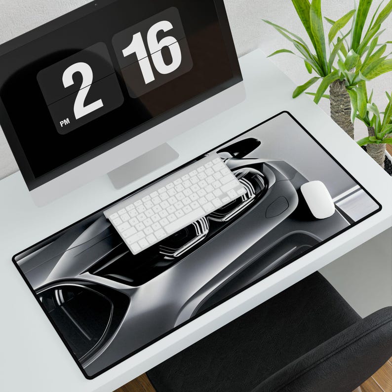 BMW M4 Desk Mat: Black and White Car Enthusiast Mousepad - Etsy
