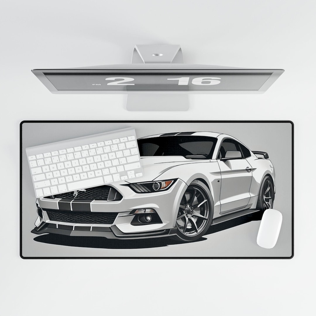 Ford Mustang GT Desk Mat: Muscle Car Office Decor - Etsy