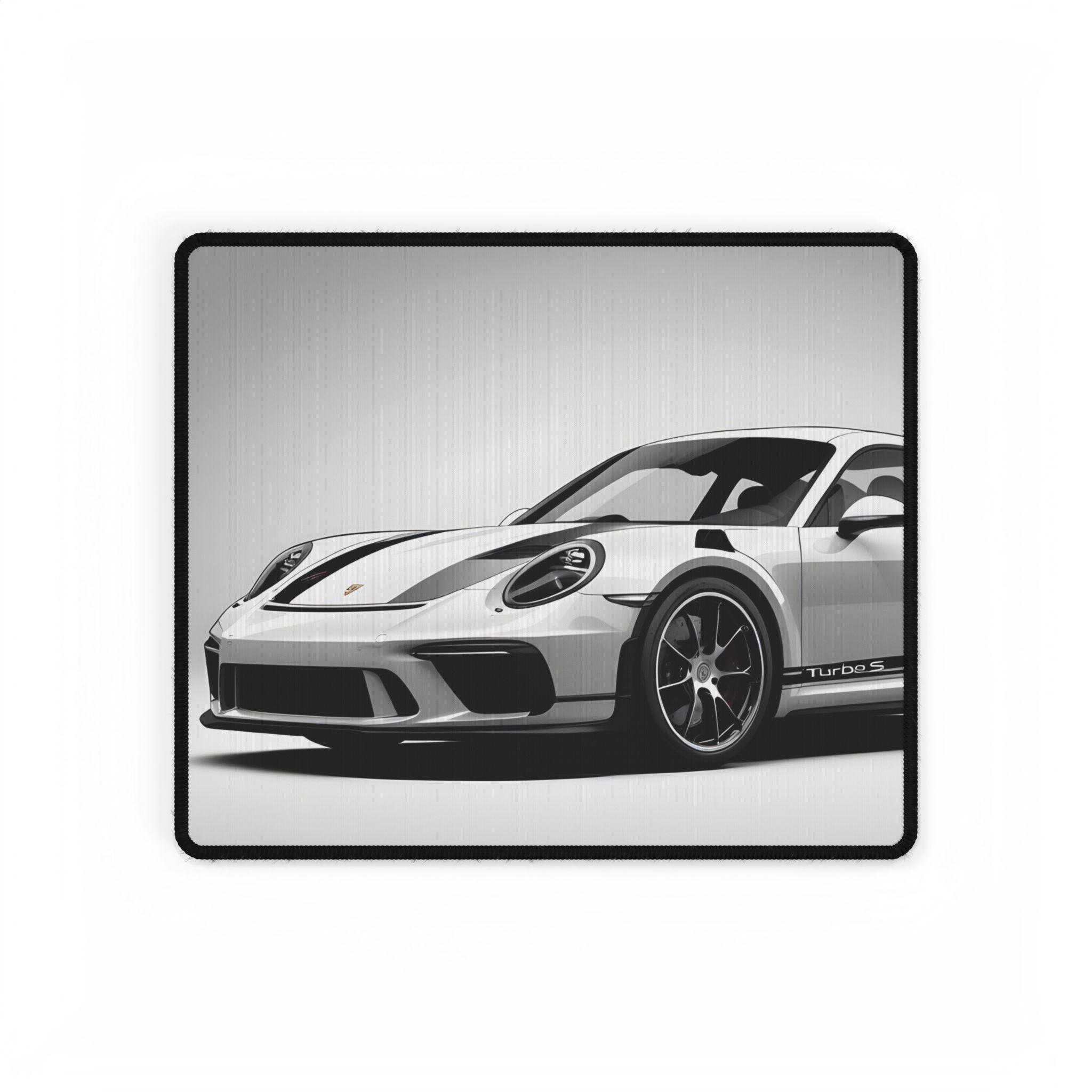 Porsche 911 Turbo S Desk Mat Car Mouse Pad for Sports Car Enthusiasts ...