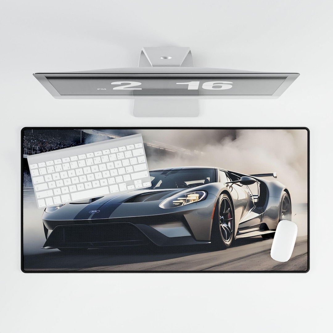 Ford GT Mousepad: Race Car Desk Mat, Racing Fan Gift - Etsy