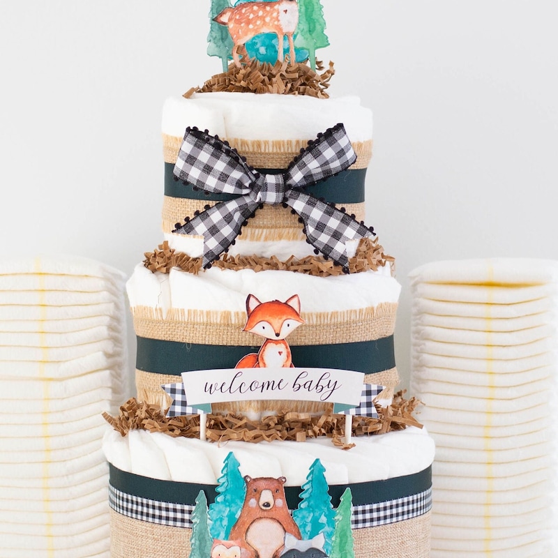 Fox Diaper Cake - Etsy
