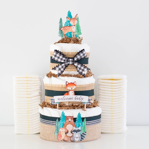 Fox Diaper Cake - Etsy