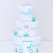Golf Baby Shower Diaper Cake, Baby Boy Gift, Daddy's Little Caddy ...