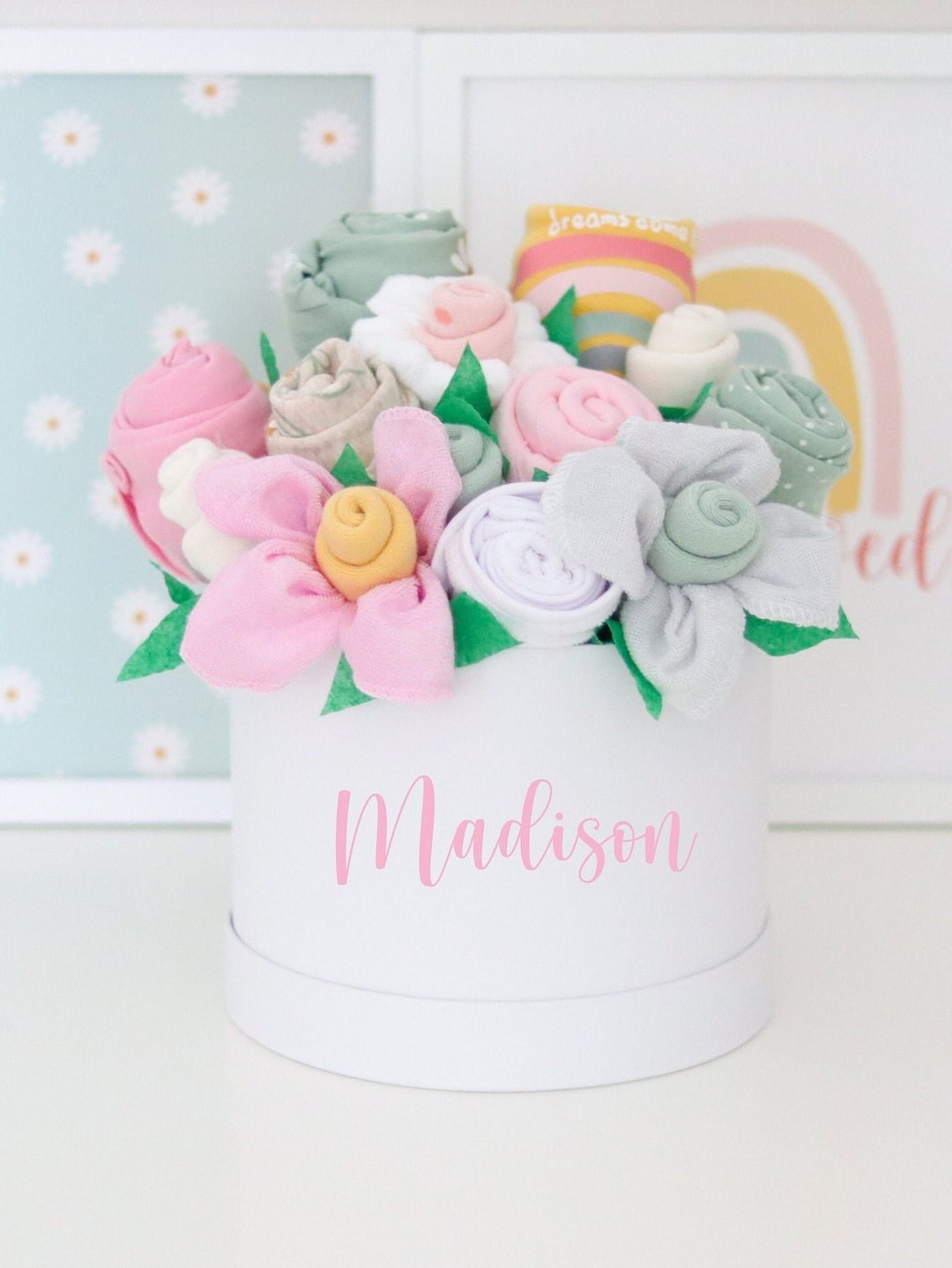 Personalized Baby Girl Gift Box, Corporate Baby Gift, Baby Shower ...