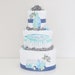 Surf Board Beach Baby Shower Decoration, Baby on Board Diaper Cake ...