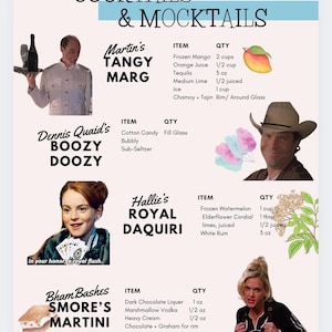 Editable Parent Trap Bachelorette Party Itinerary, Decor, & Cocktail ...