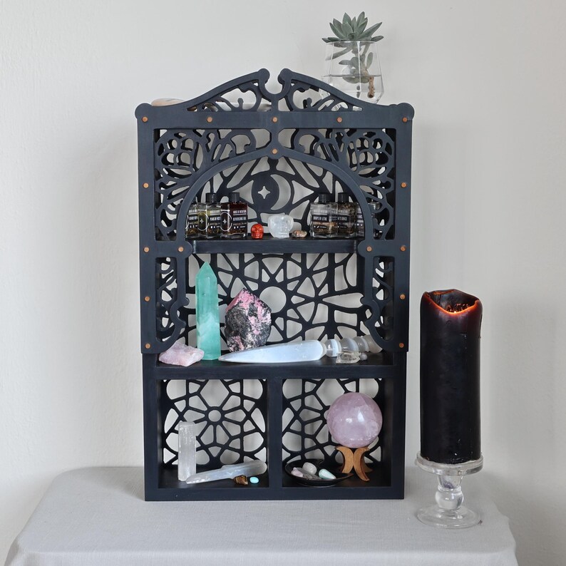 Artisan Crystal Display Shelf. Ver. 2.0 !special BLACK Edition! - Etsy
