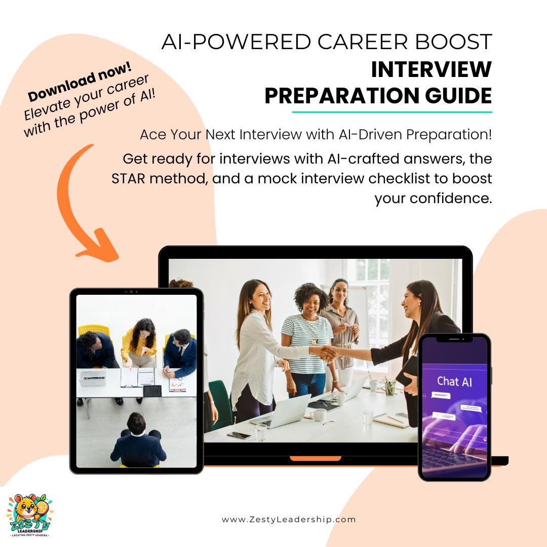 Ai-powered Career Boost: Interview Preparation Guide - Etsy