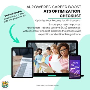 Ai-powered Career Boost: ATS Optimization Checklist - Etsy