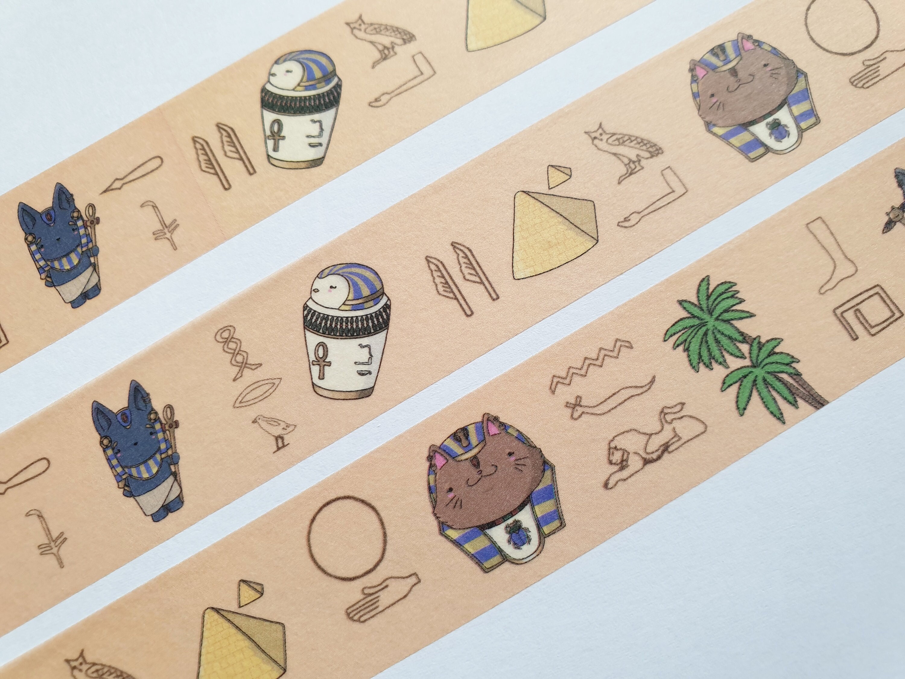 Paper cute egyptian mythology stickers holographic bullet journal or ...