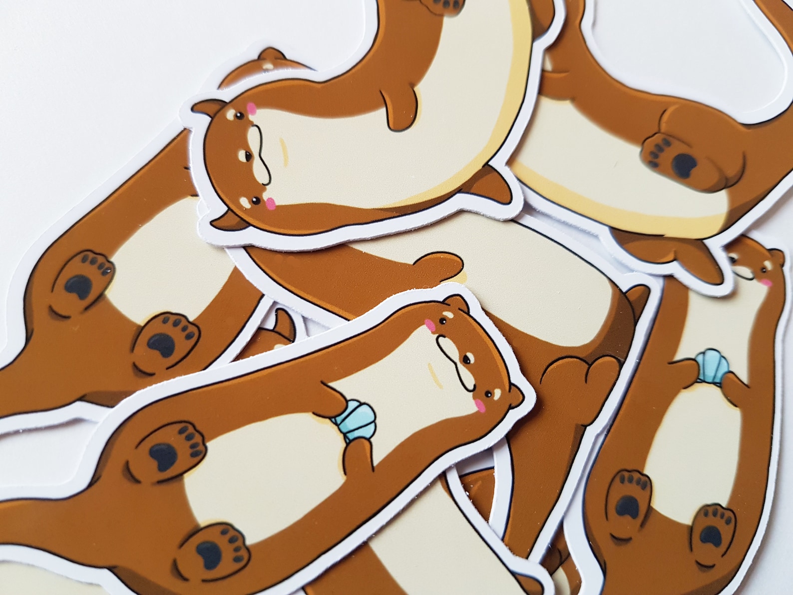 Cute Otter Stickers Kawaii Planner Stickers Cute Sticker - Etsy UK