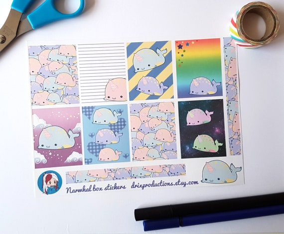 bullet journal cute sticker set kawaii planner stickers cute box ...
