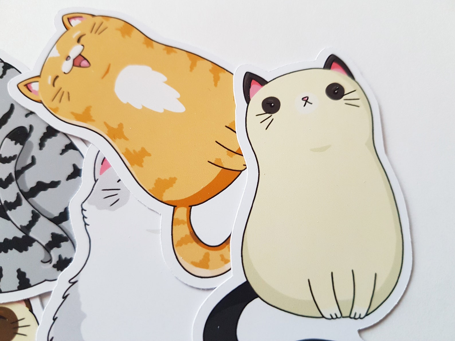 Cat Stickers Kawaii Cats Cute Sticker Set Planner or - Etsy