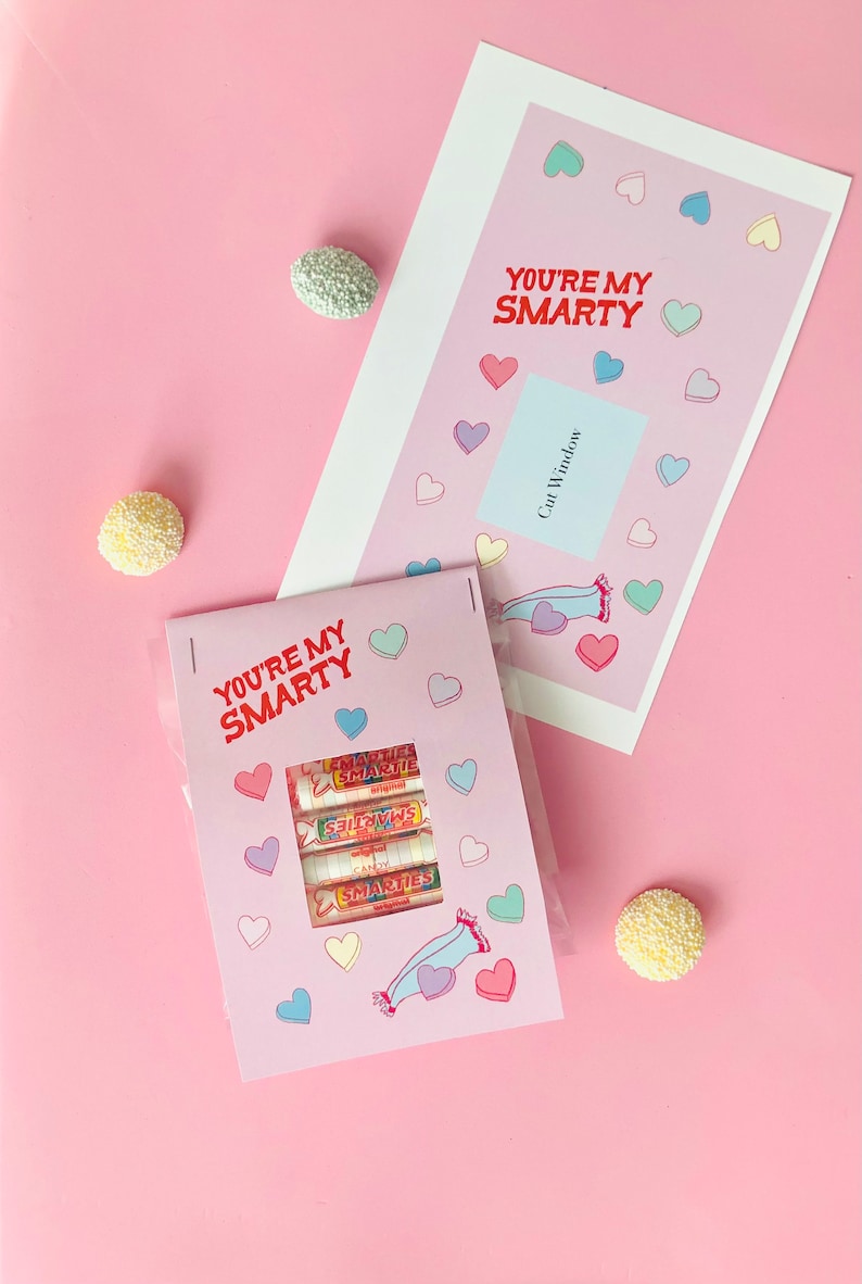 You're My Smarty Candy Wrap Label Printable - Etsy