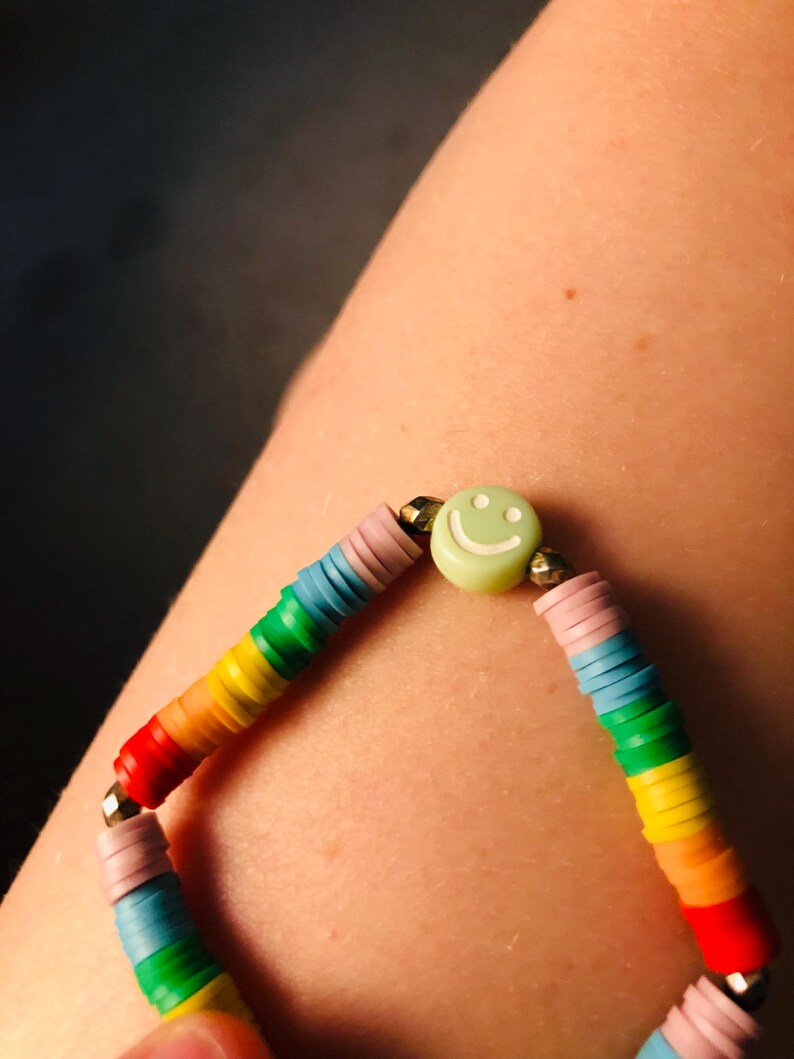 Smiley Face Bracelet - Etsy