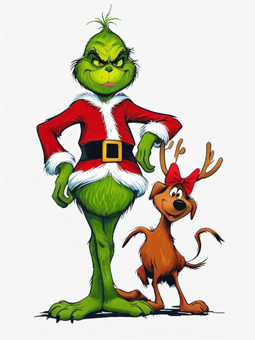 Grinch PNG SVG Download Digital File - Etsy