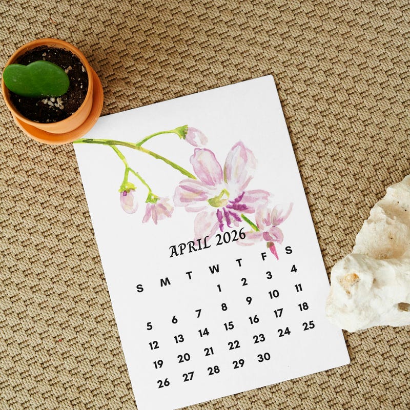 2026 5x7 Calendars - Etsy