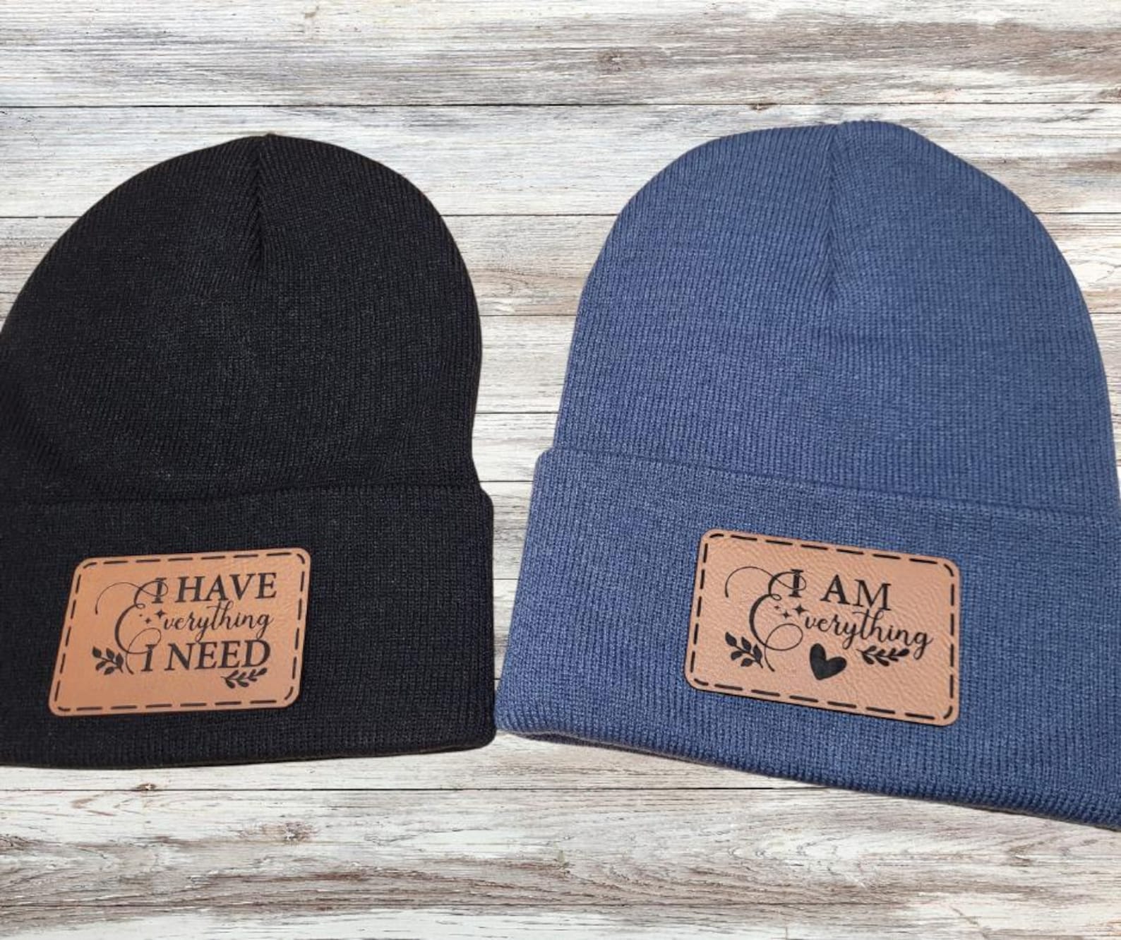 Couple Funny Adult Toboggan Dad and Mom Beanie Unisex Adult Beanie Gift ...