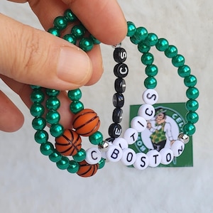 Sports Team Bracelets/personalized Basketball Bracelets/nba Team ...