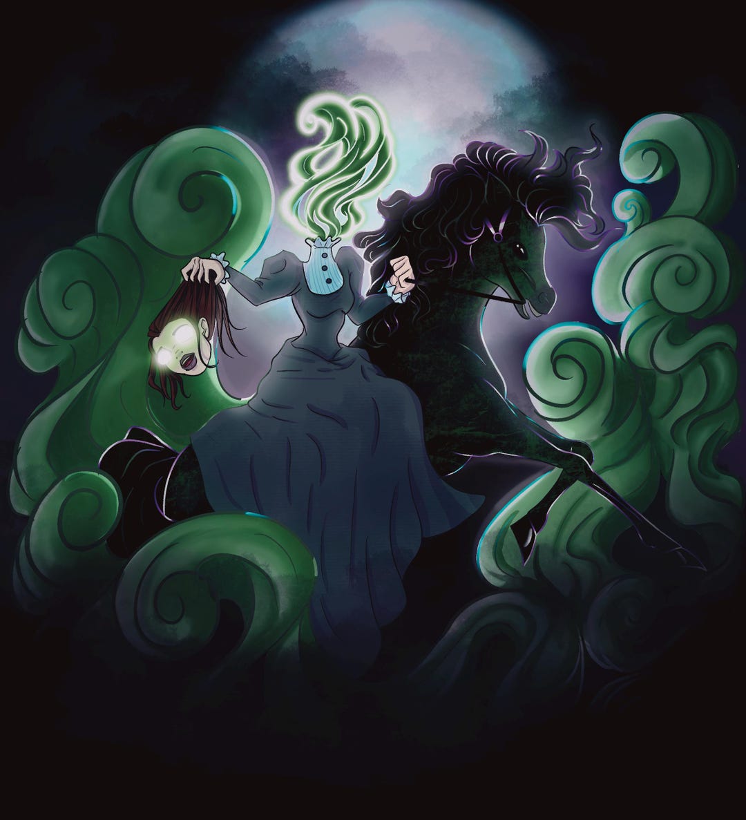 Dullahan Print - Etsy