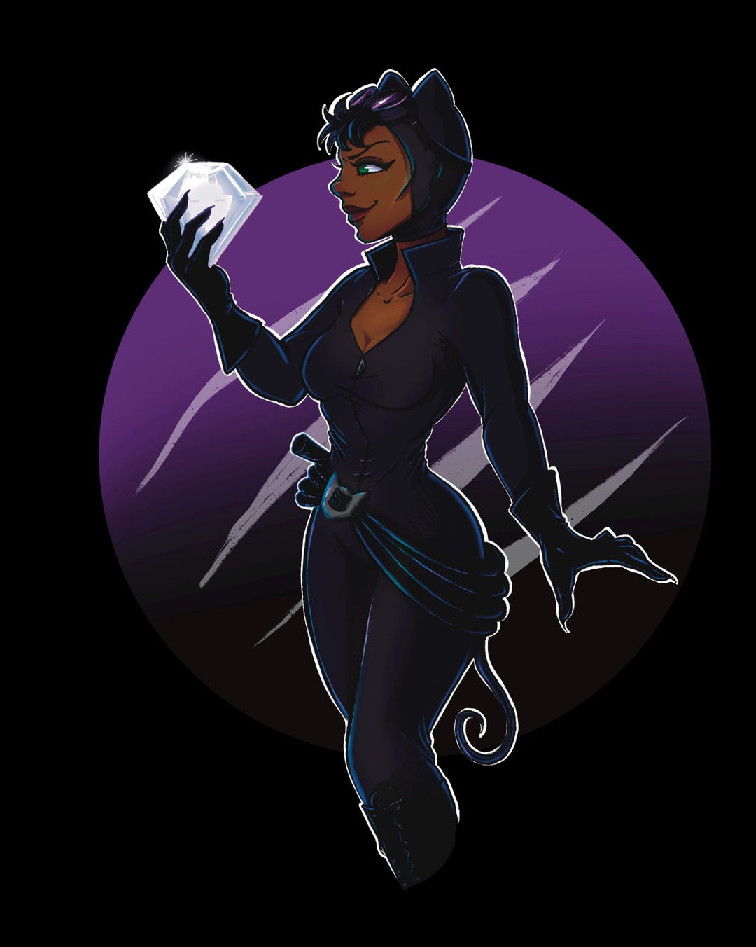 Catwoman Sticker - Etsy